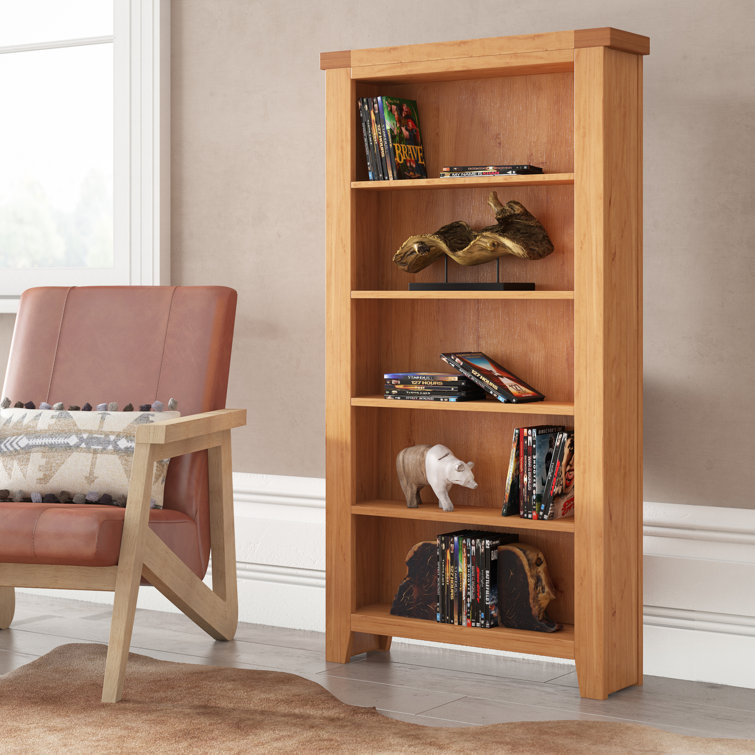 August Grove Vineland 131Cm H x 70Cm W Standard Bookcase & Reviews | Wayfair.co.uk